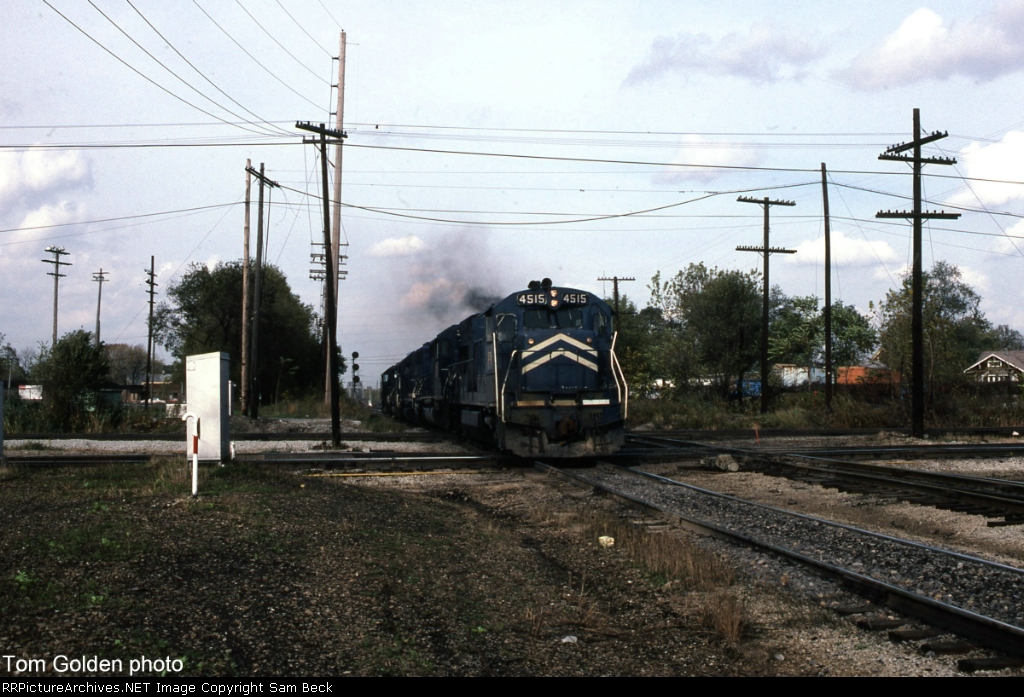 MP 4515 Southbound to Yard Center
